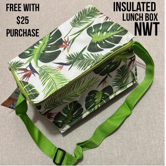 Kitchen | Free With 25 Purchasenwt Insulated Lunch Boxsoft Collapsible ...